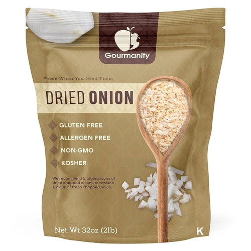 Dehydrated Chopped Onions 2lb | Gourmanity